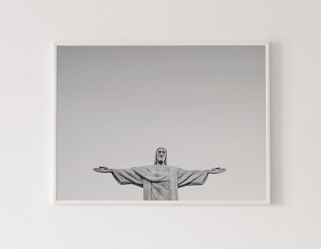 Christ the Redeemer Poster, High Quality Print, Home Decor, Wall Art ...