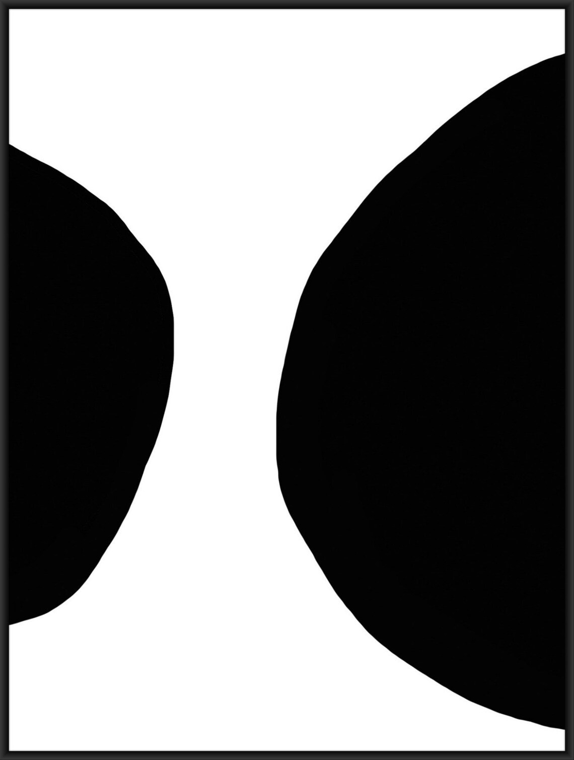 Black Circle 2 of 2 Poster High Quality Print Home Decor - Etsy