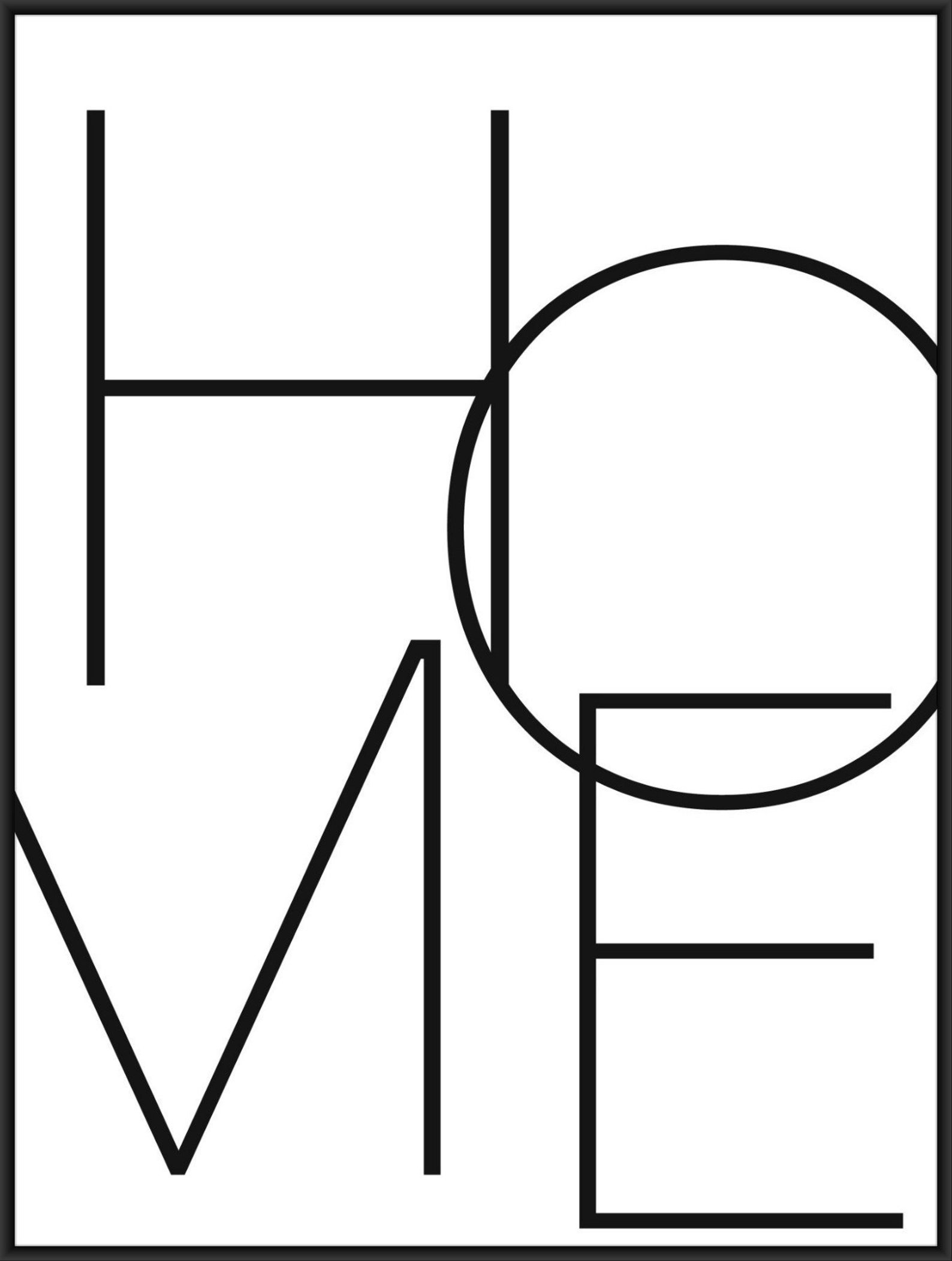 Home Print Modern Typography Home Poster High Quality - Etsy UK