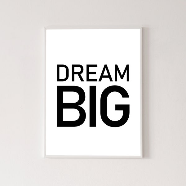 Dream Big - Etsy