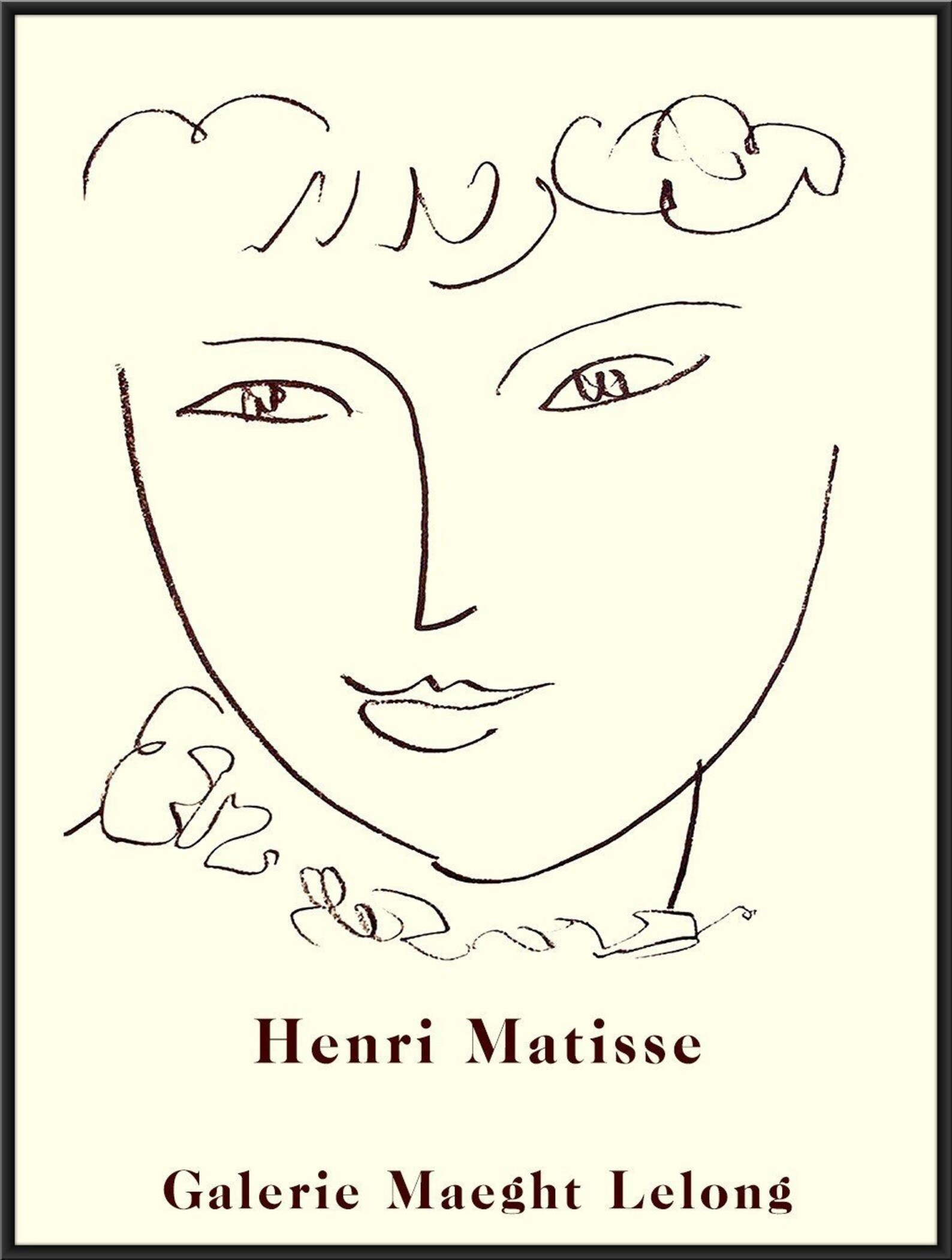 Digital Download, Henri Matisse - Galerie Maeght Lelong Poster, Instant ...