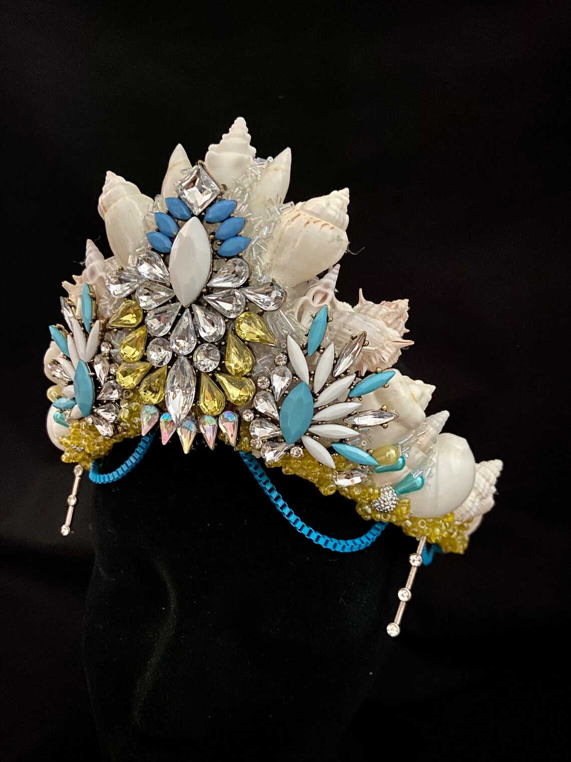 Mermaid Crown, Adult Mermaid Crown, Seashell Crown, Beach Crown ...