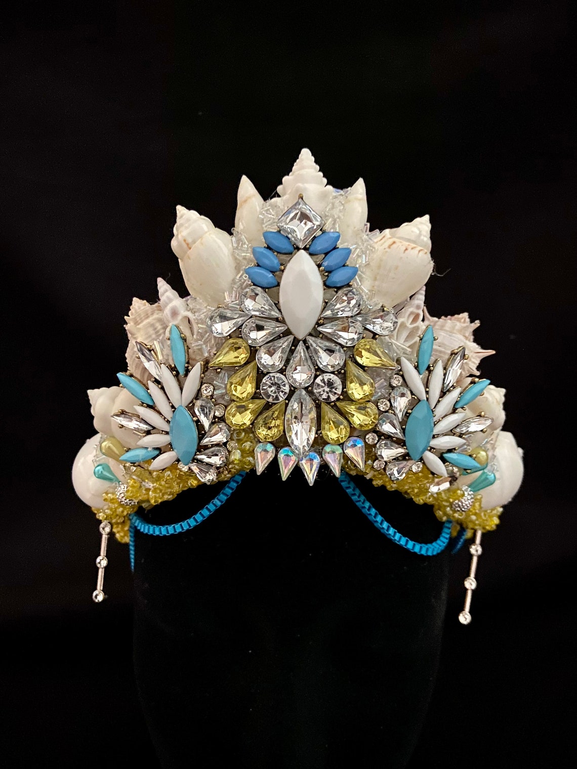 Mermaid Crown, Adult Mermaid Crown, Seashell Crown, Beach Crown ...