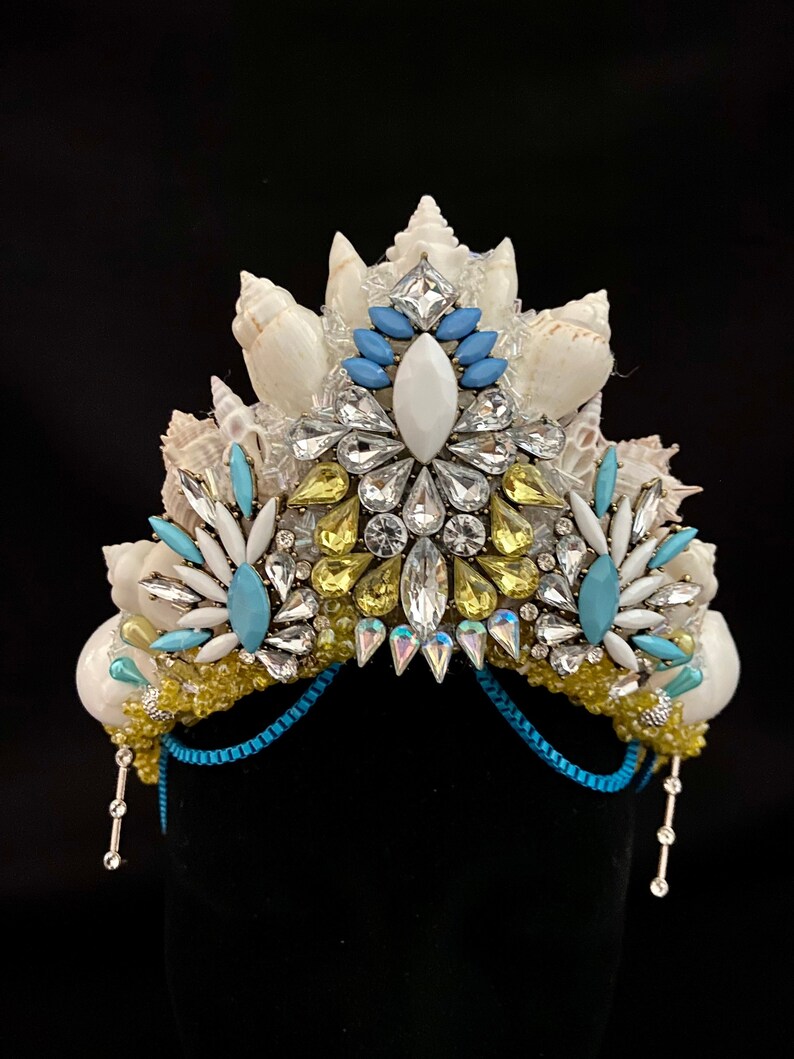 Mermaid Crown, Adult Mermaid Crown, Seashell Crown, Beach Crown ...