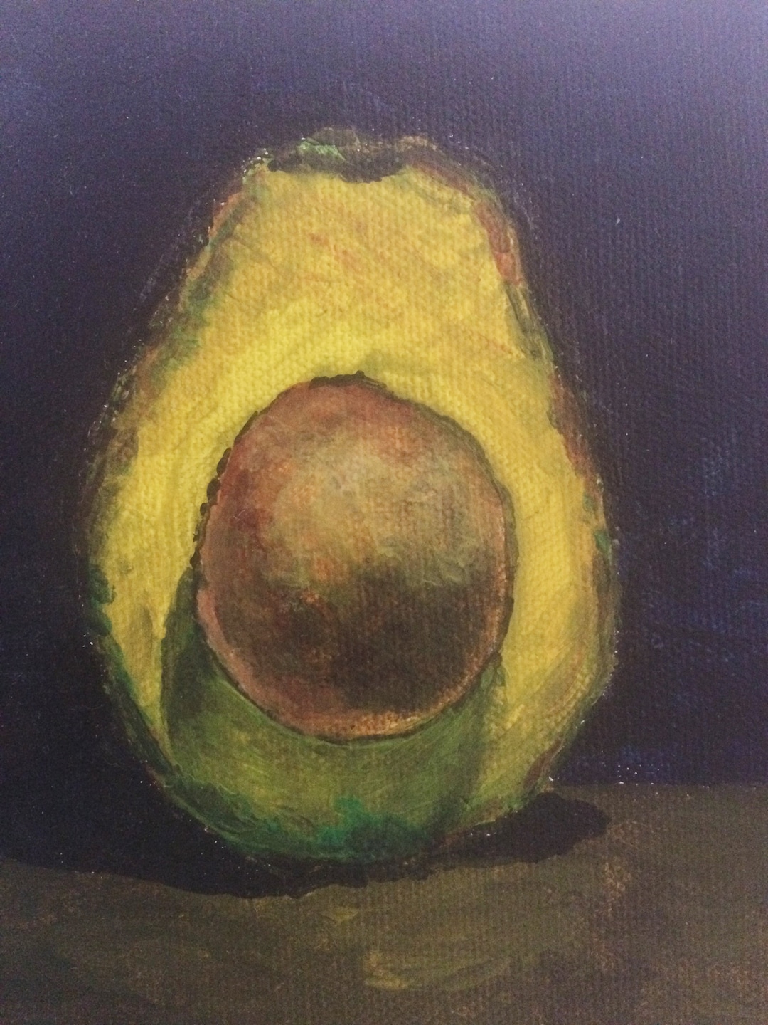 Avocado Portrait - Etsy
