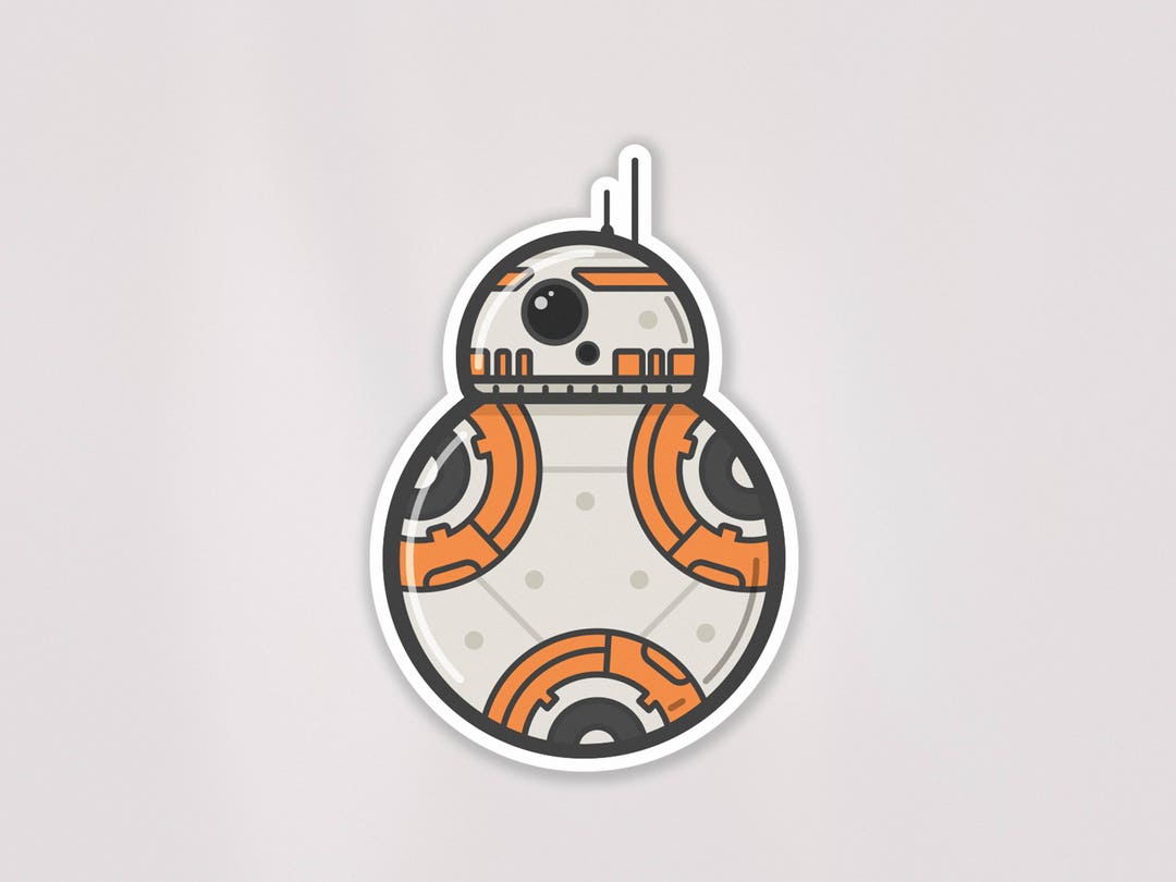 BB-8 Decal | Star Wars | Weatherproof | Free US Shipping | Vinyl ...