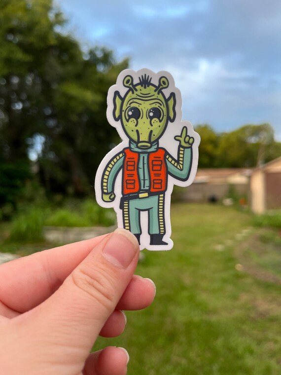 Greedo Decal FREE US Shipping Weatherproof Star Wars - Etsy
