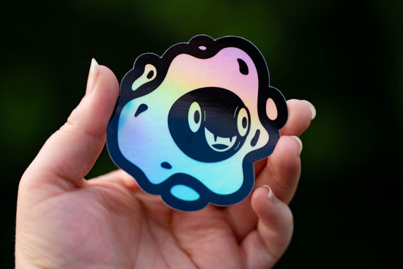 Gastly Holographic Decal 3in Decal FREE US Shipping 3in - Etsy