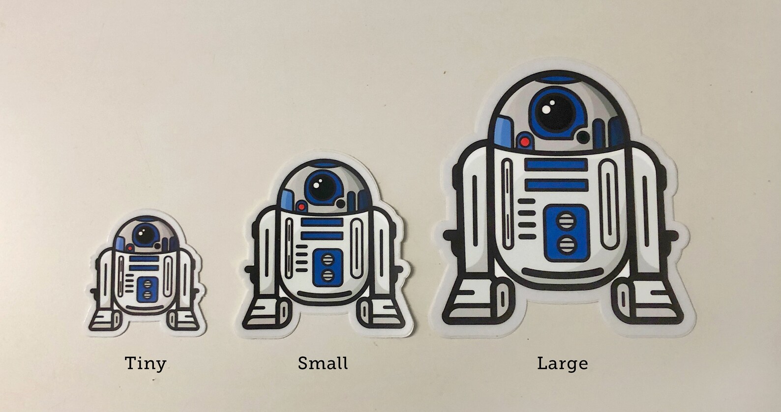 R2D2 Decal FREE US Shipping Weatherproof Star Wars - Etsy