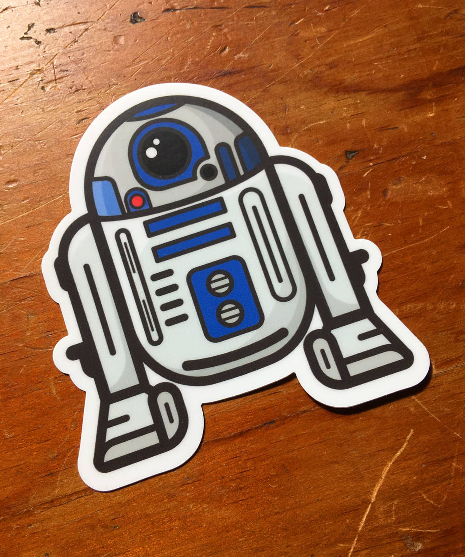 R2D2 Decal FREE US Shipping Weatherproof Star Wars - Etsy