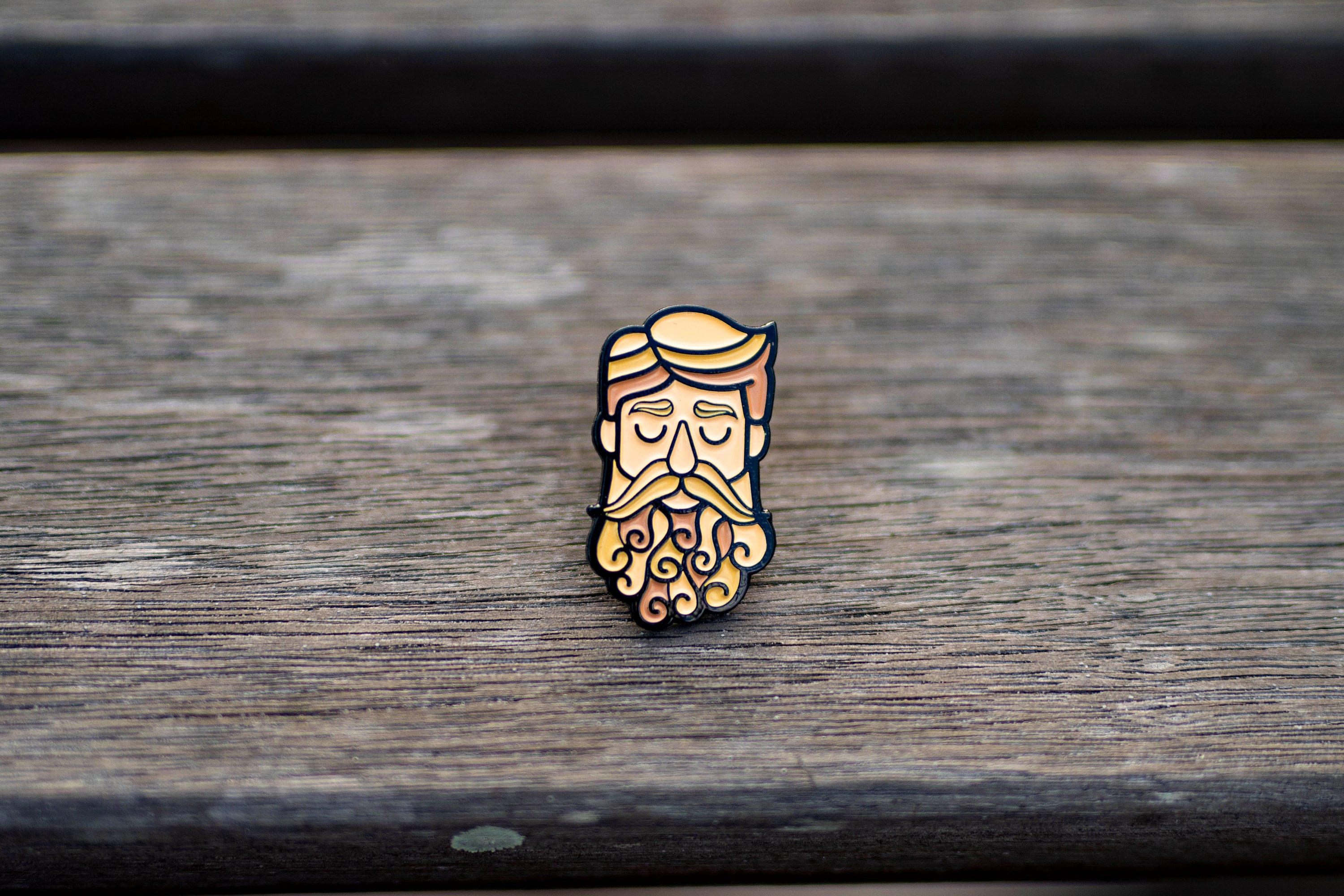 Movember No Shave November Enamel Pins Soft Enamel | Etsy