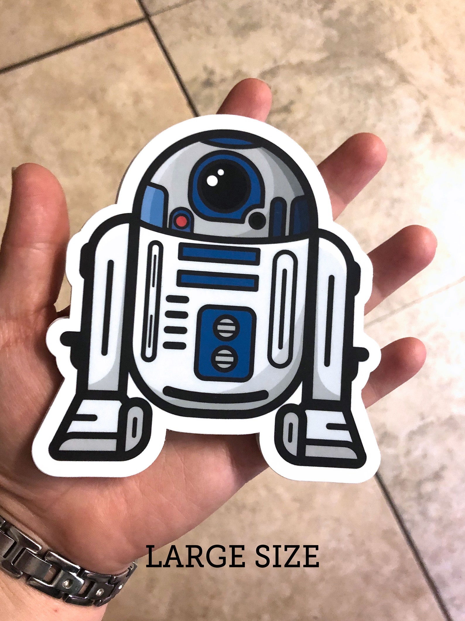 R2D2 Decal FREE US Shipping Weatherproof Star Wars - Etsy