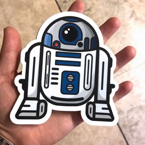 R2D2 Decal FREE US Shipping Weatherproof Star Wars Droid Vinyl - Etsy