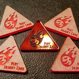 Fireball Island "burn" Token - Etsy