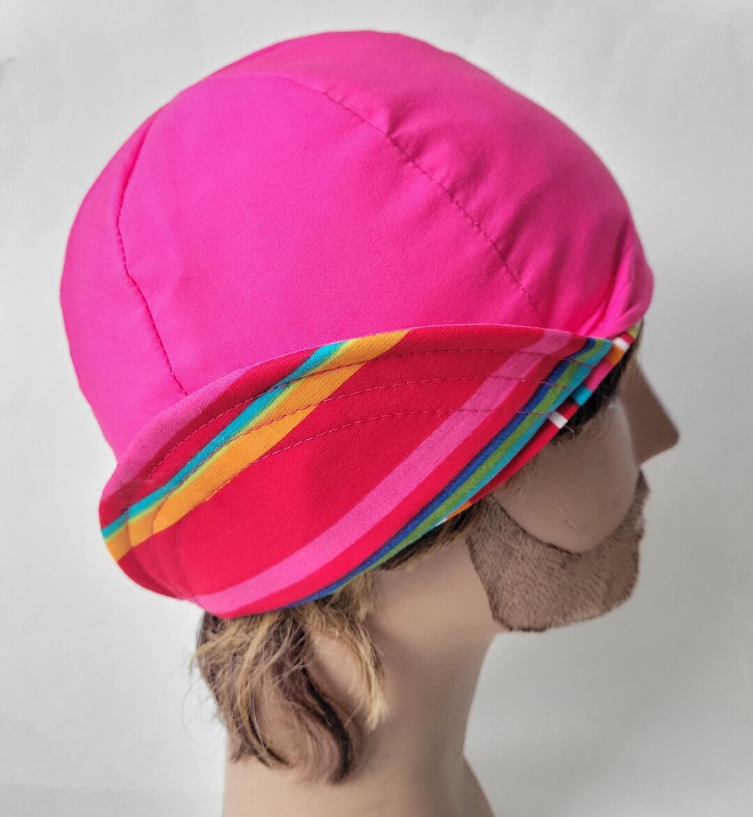 Pink Custom Cotton Welding Cap Reversible Welder Beanie Fitter Soft ...