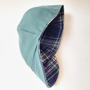 Plaid Flannel Weld Cap, Winter Welders Hat/beanie, Reversible/lined ...