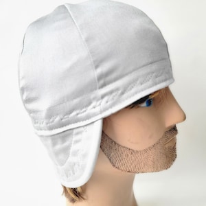 Gray Custom Cotton Reversible Welding Cap Gift for Welder Headwear ...