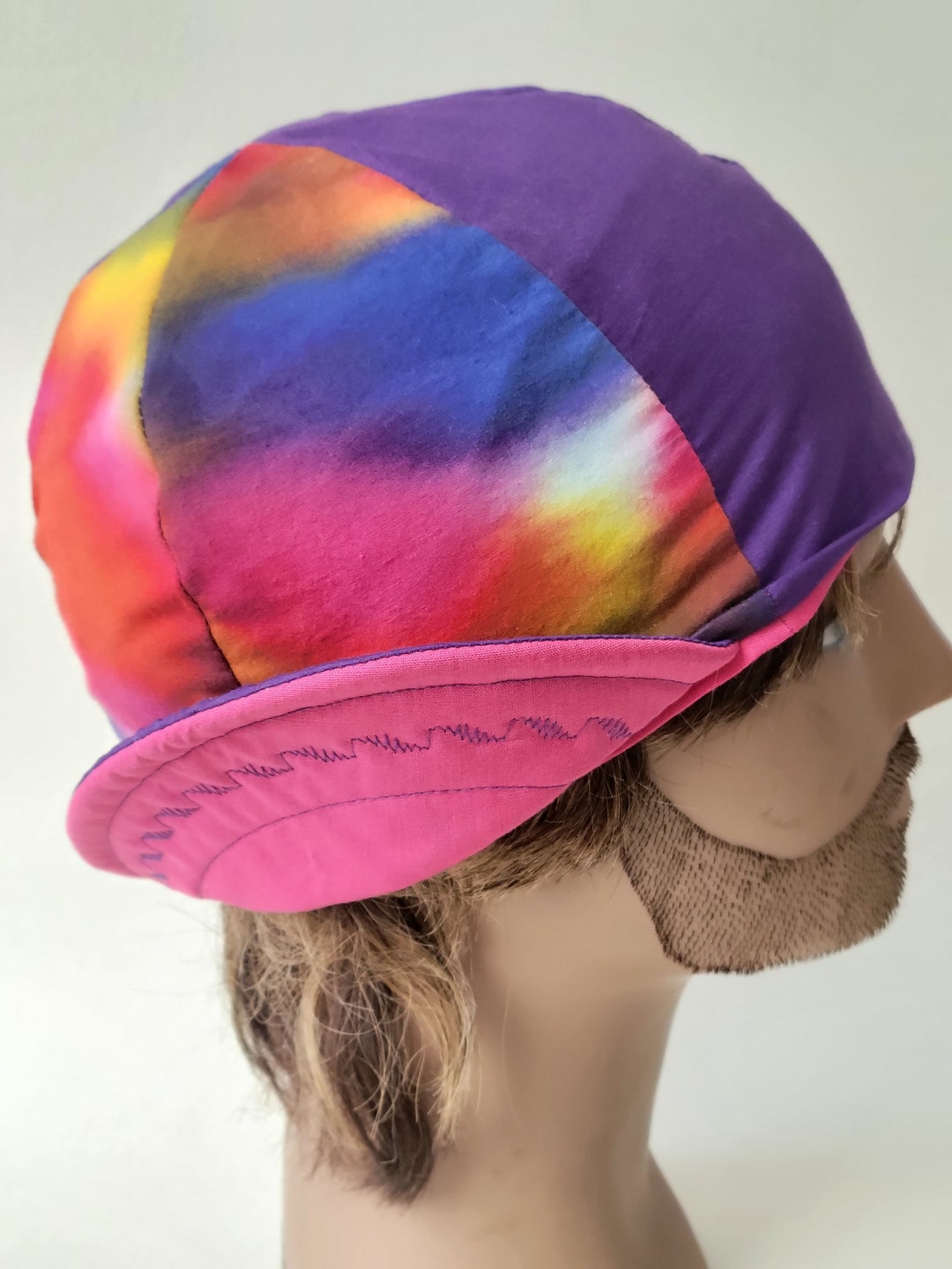 Welding Cap Size L 23 7.5 Tie Dye Welders/cyclists Hat for Men/women ...