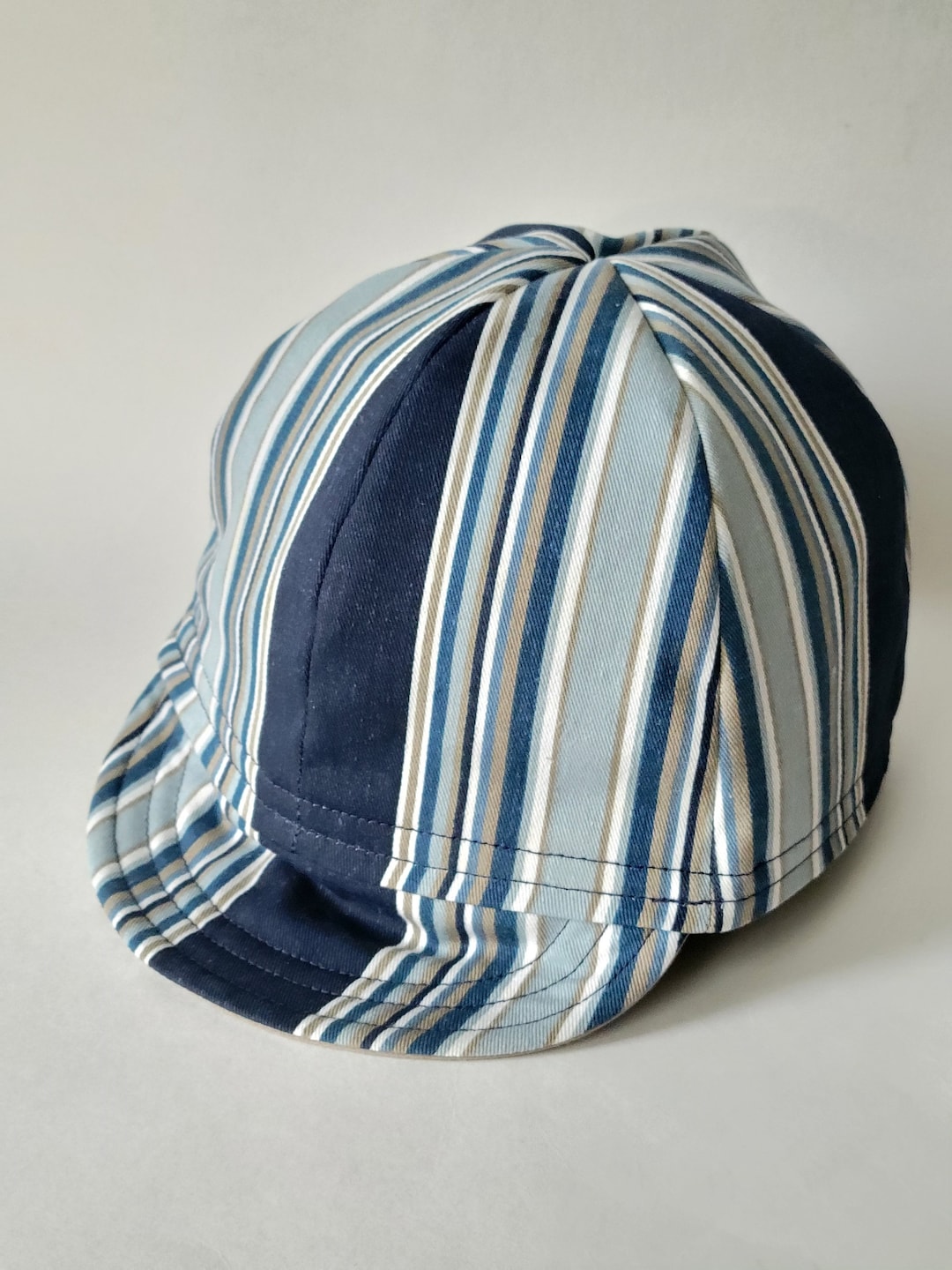 Striped Welding Cap, Welders Hat, Reversible Custom Cotton Lined Cap ...