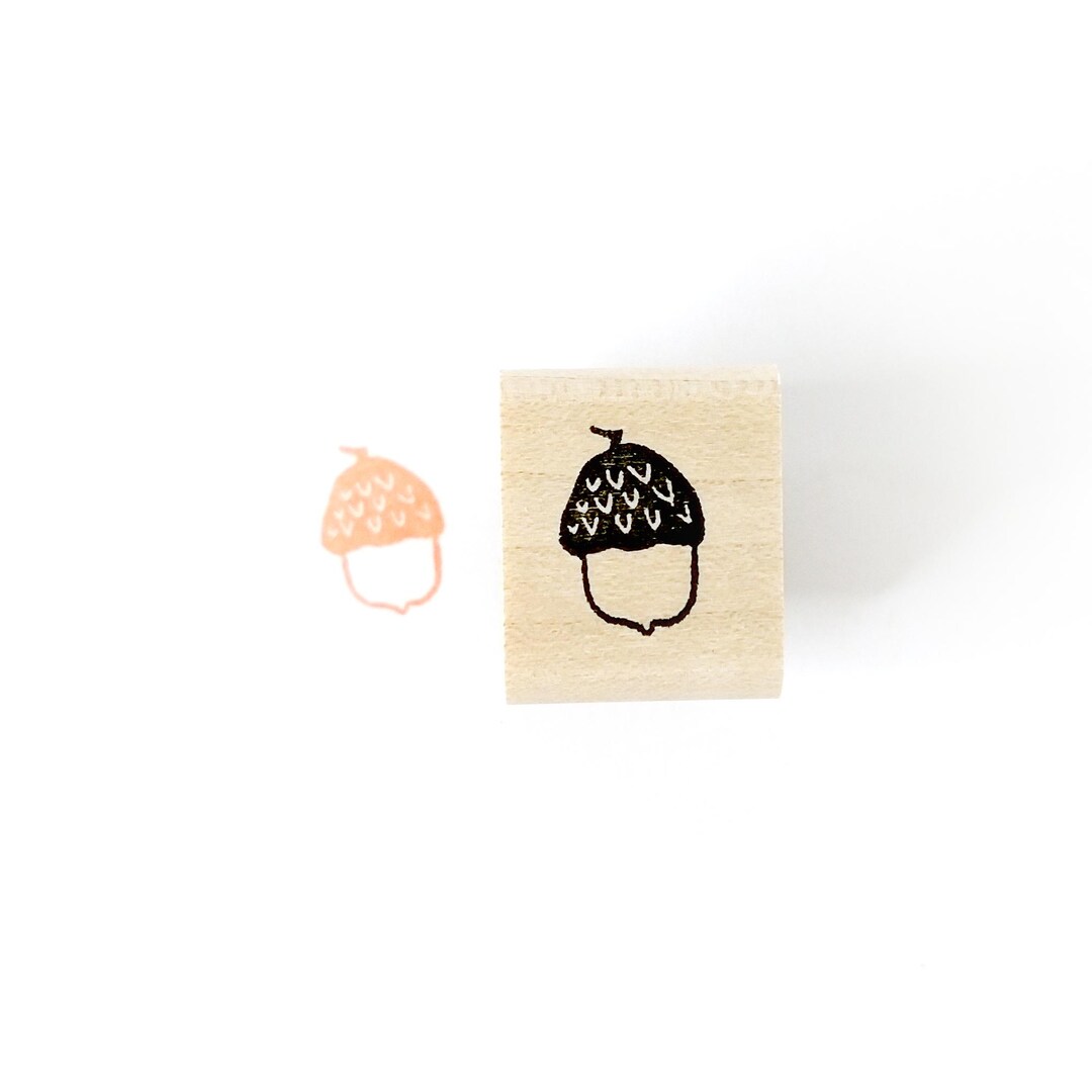 Acorn Mini Stamp - Etsy