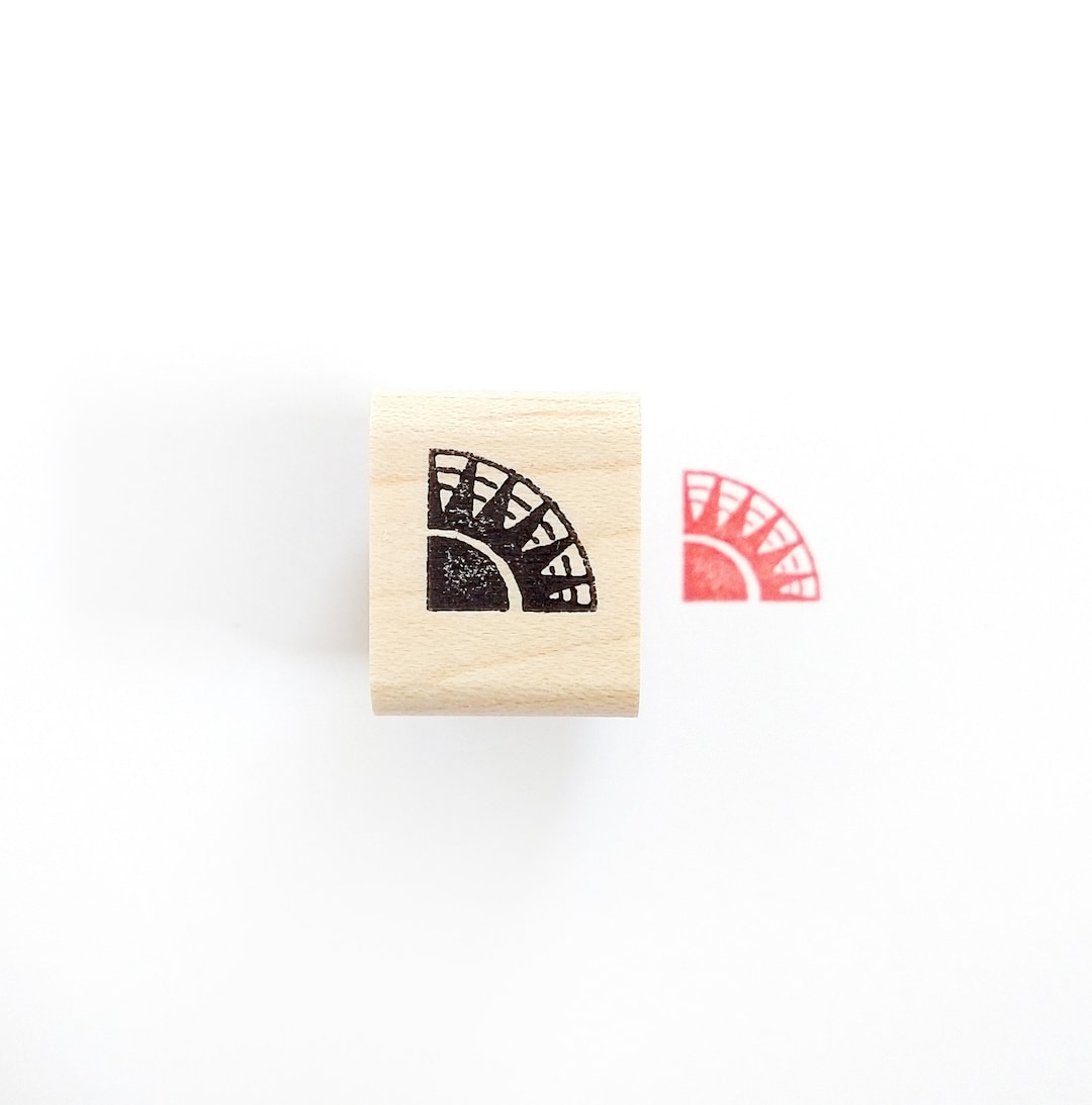Sunshine Corner Stamp, Mini Sun Stamp - Etsy