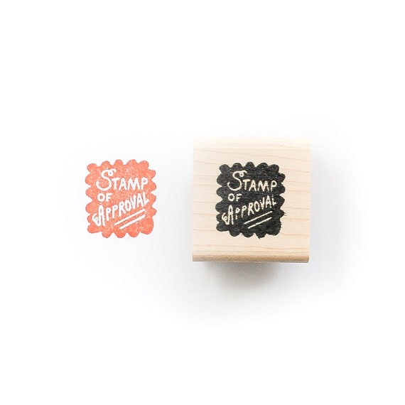 Stamp of Approval Rubber Stamp Postage Rubber Stamp Snail - Etsy