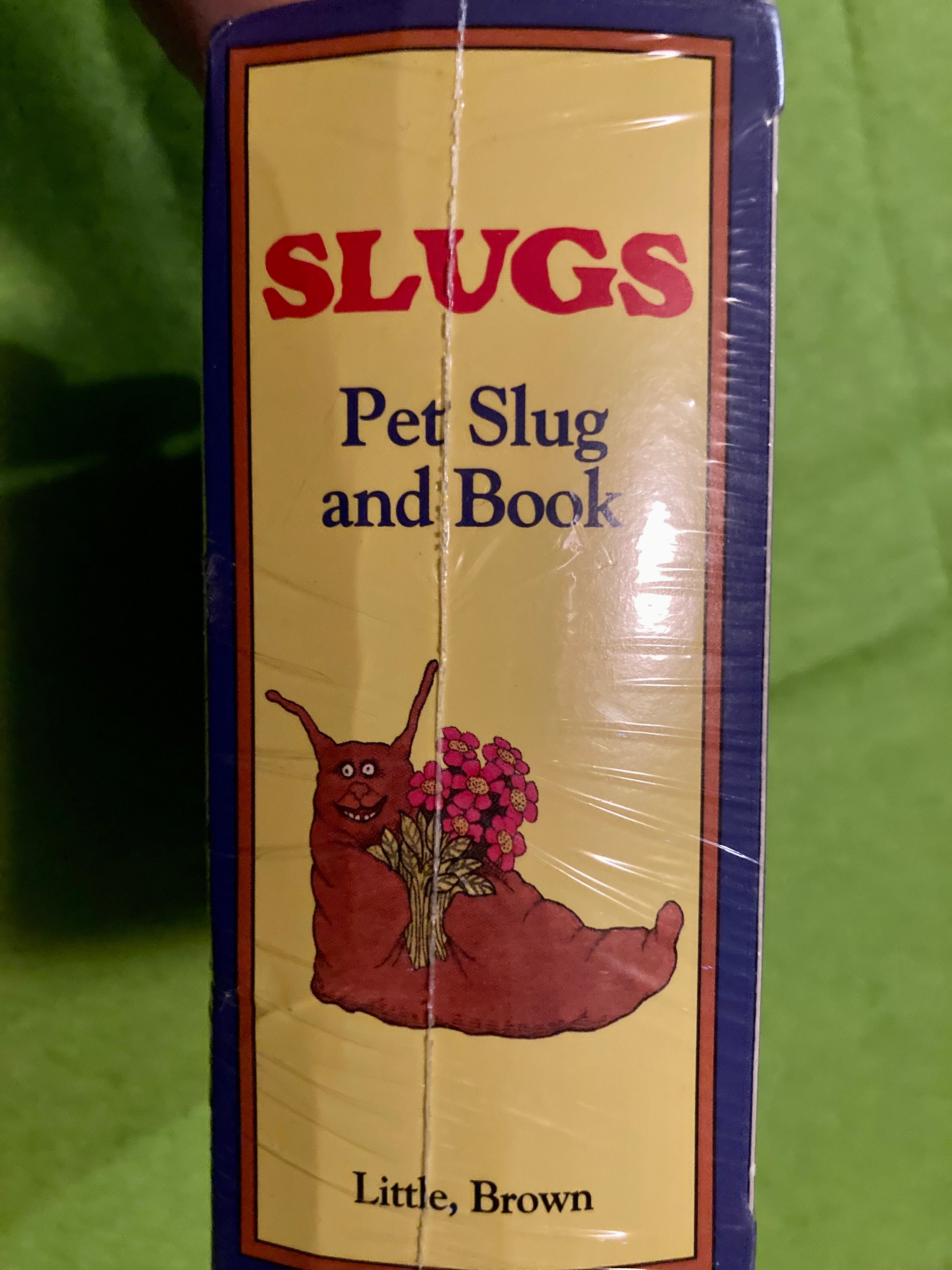 Vtg SLUGS Your Very Own Book and Pet Slug Plush by David Greenberg ...