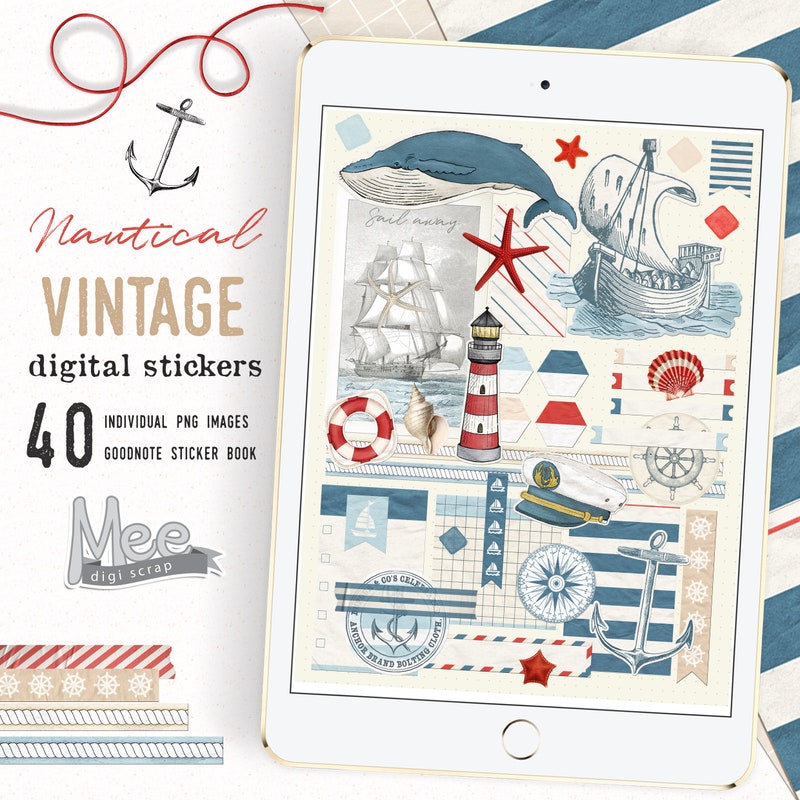 Nautical Scrapbook - Etsy