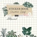 Digital Planner Stickers Vintage Styleaesthetic Planner - Etsy