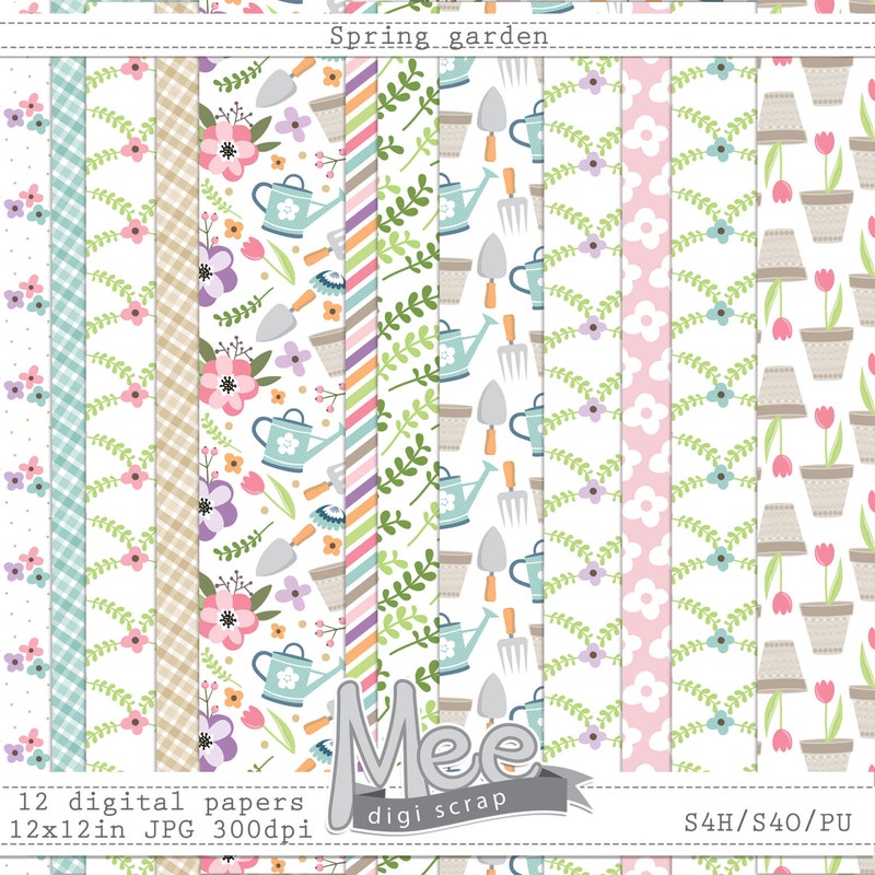 Digital Papers - Etsy