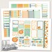 Tangerine Fresh Start Printable Planner Stickers for Classic Happy ...