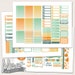 Tangerine Fresh Start Printable Planner Stickers for Classic Happy ...