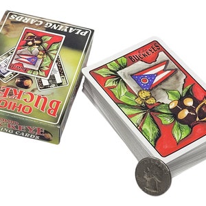 Ohio Buckeye Trivia Playing Cards: Collectible Limited Edition Deck - Etsy