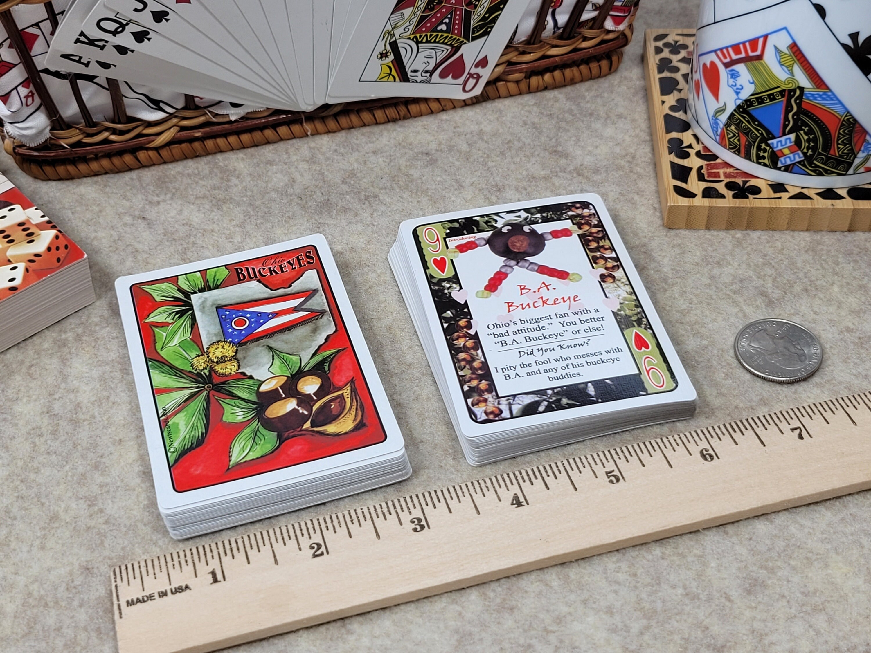 Ohio Buckeye Trivia Playing Cards: Collectible Limited Edition Deck - Etsy