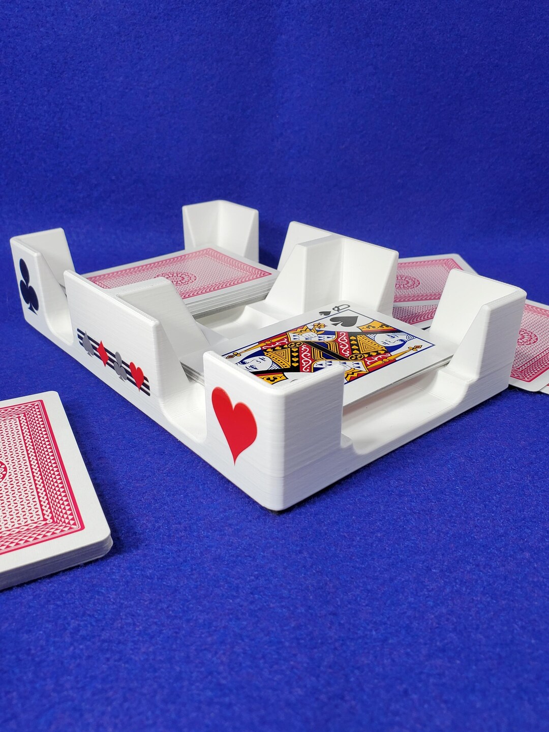 Busting With Pips Playing Card Tray - Sides Have a Heart, Club, Diamond ...