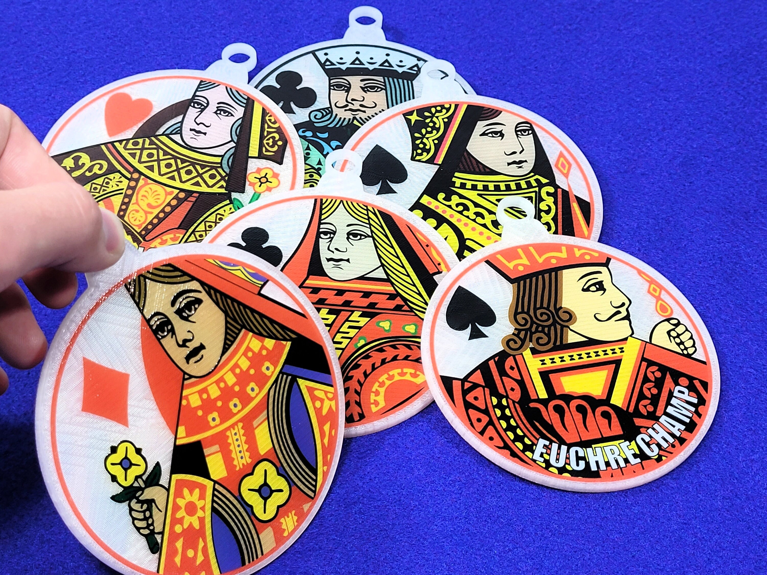 Playing Card Christmas Ornament: Custom Poker, Canasta, or Pinochle ...