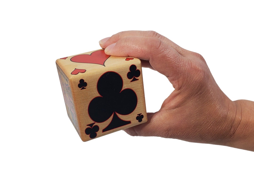 Trumpmendous EDGE Suited Trump Marker or Indicator Stained Block ...