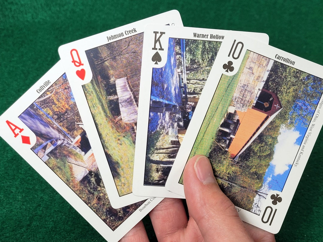 Covered Bridges Playing Cards: Ohio, Kentucky, West Virginia Souvenir ...