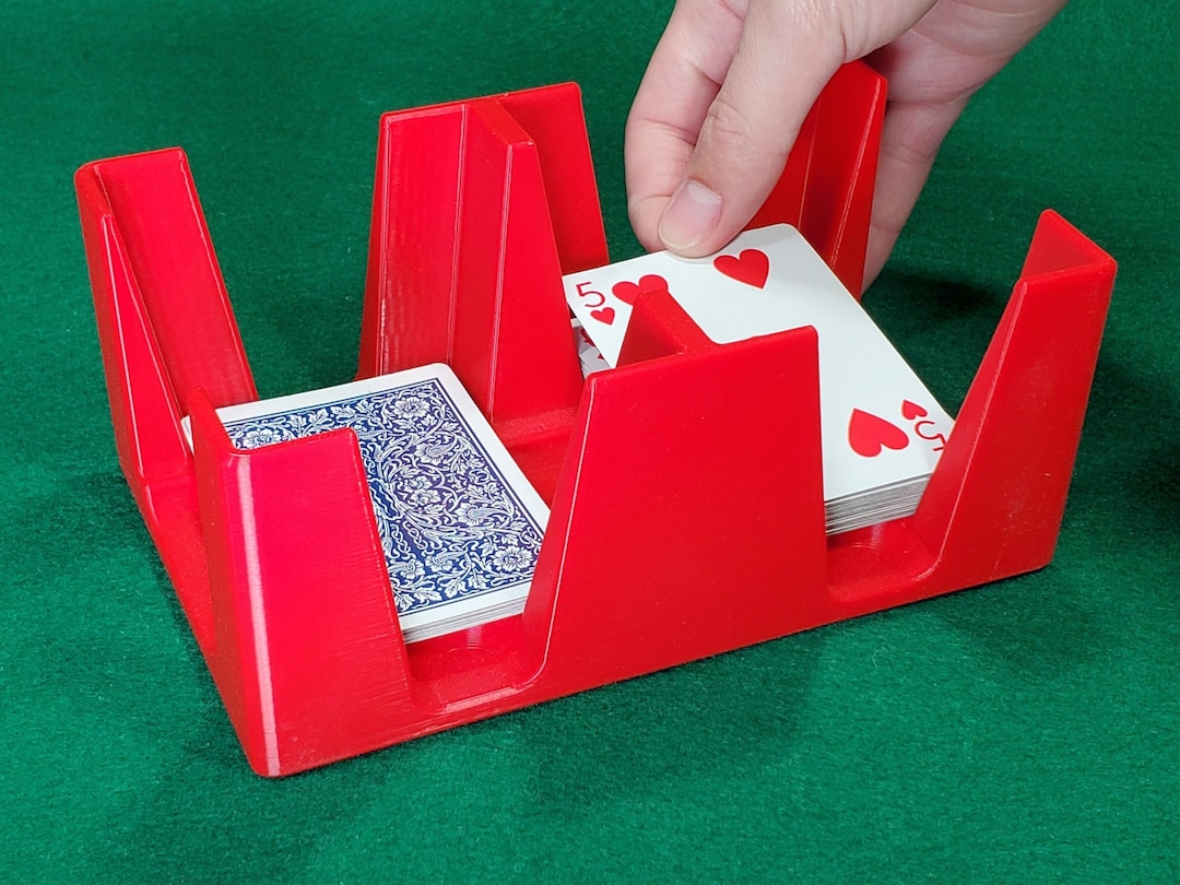 Six (6) Deck Cardian Plastic Playing Card Tray/holder/caddy - Available ...