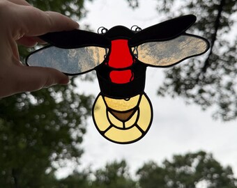 Stained Glass Firefly (lightning Bug) - Etsy
