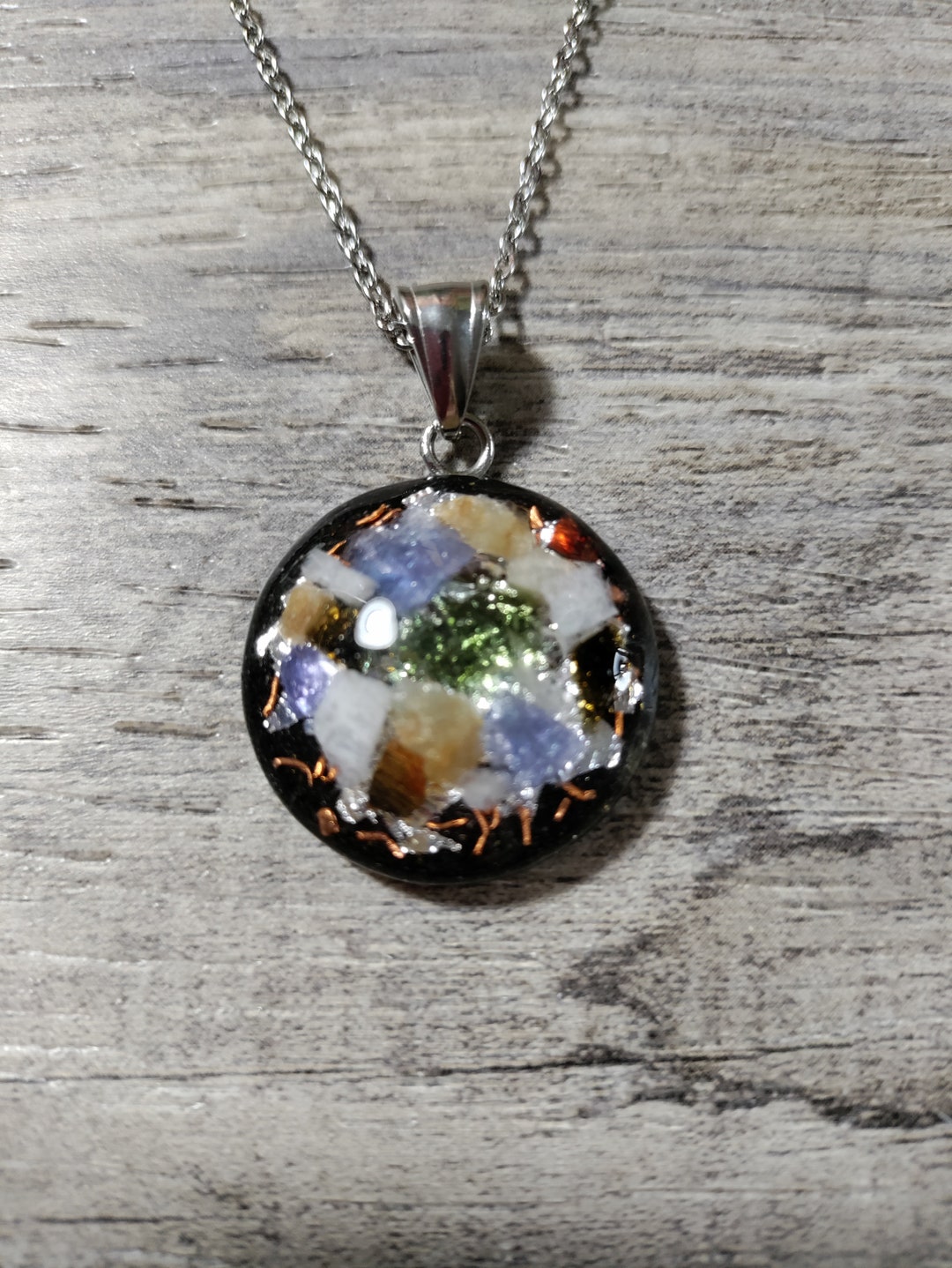 Synergy 12 All 12 Stones Plus Rhodizite,herkimer Orgone/organite Reiki ...