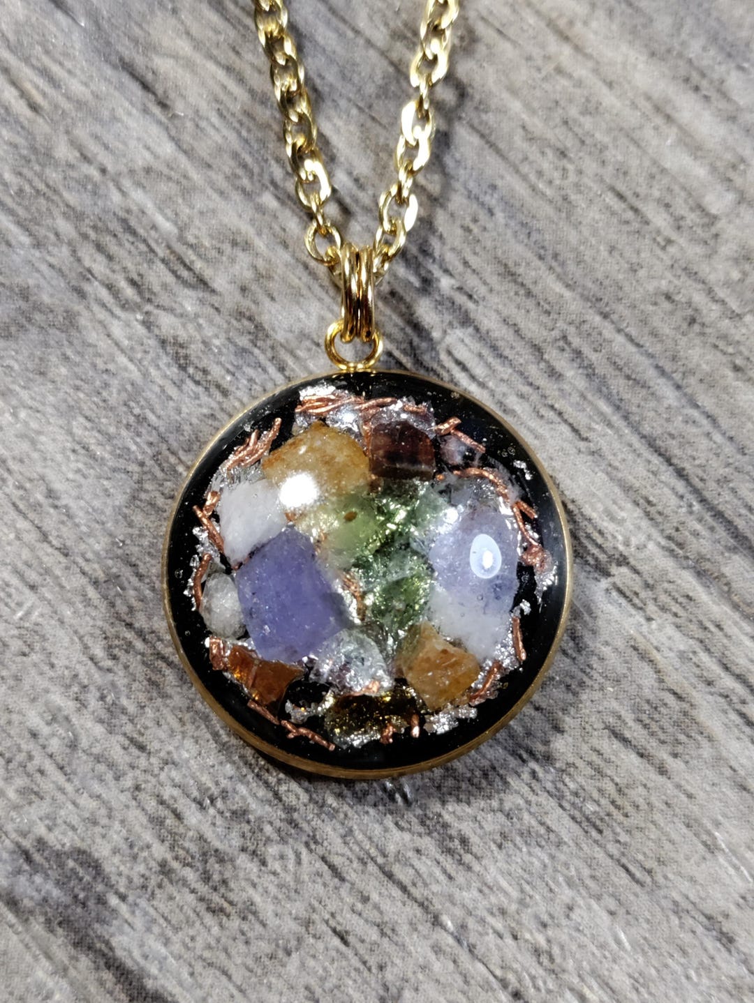 Synergy 12 All 12 Stones Plus Rhodizite,herkimer Orgone/organite Reiki ...