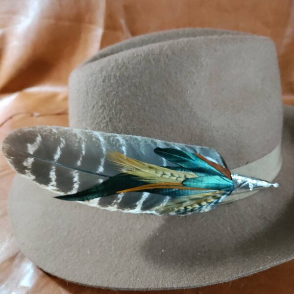 Feather Hat Pin - Etsy