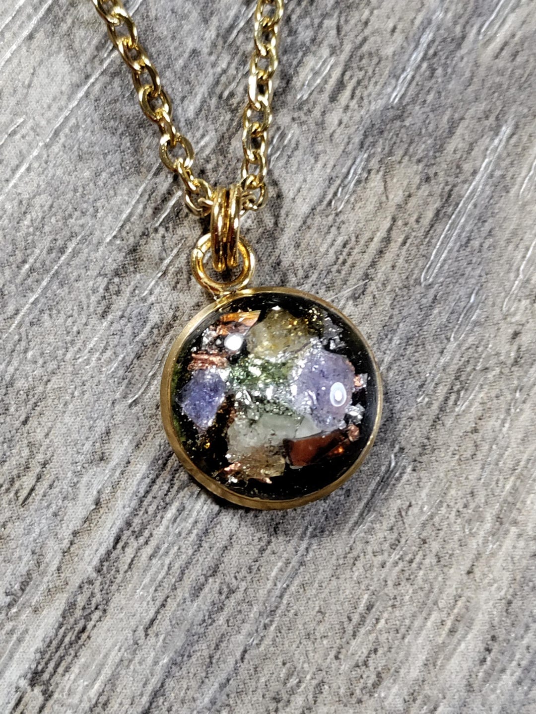 Synergy 12 All 12 Stones Plus Rhodizite,herkimer Gold Stainless Steel ...