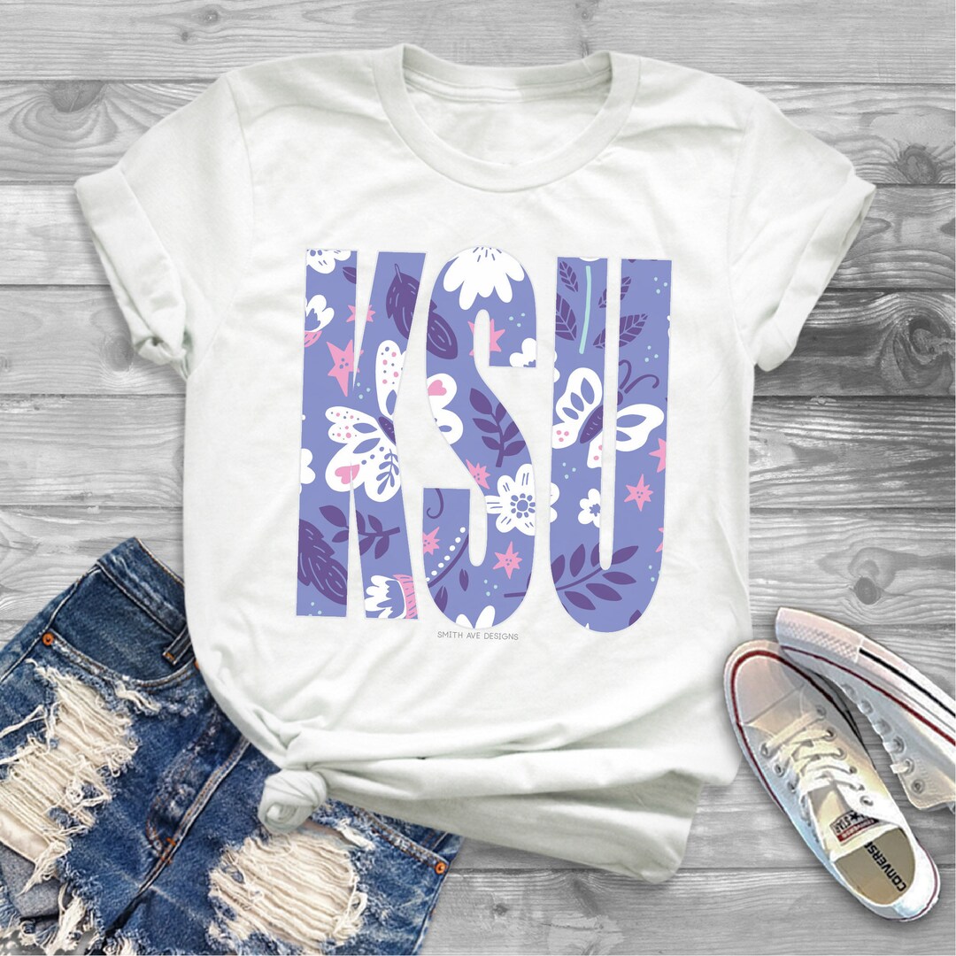 Kansas Football Short-sleeve Graphic Tee KSU Shirt State - Etsy
