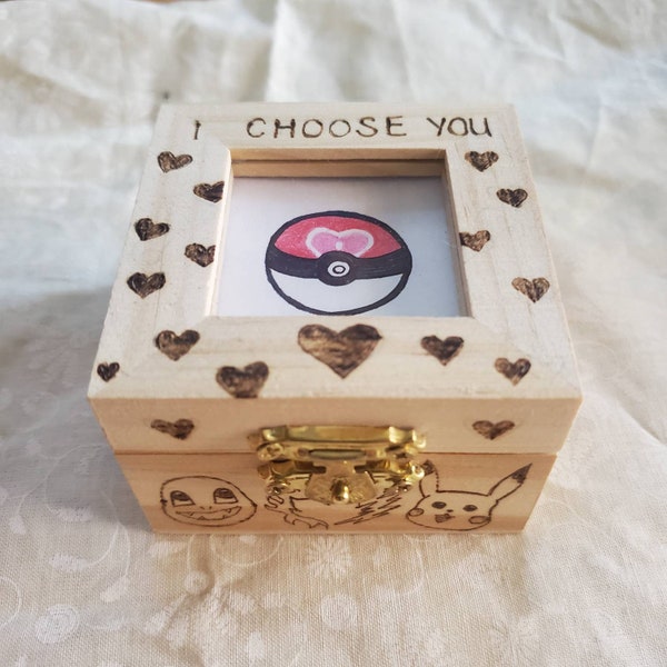 Pokeball Ring Box - Etsy