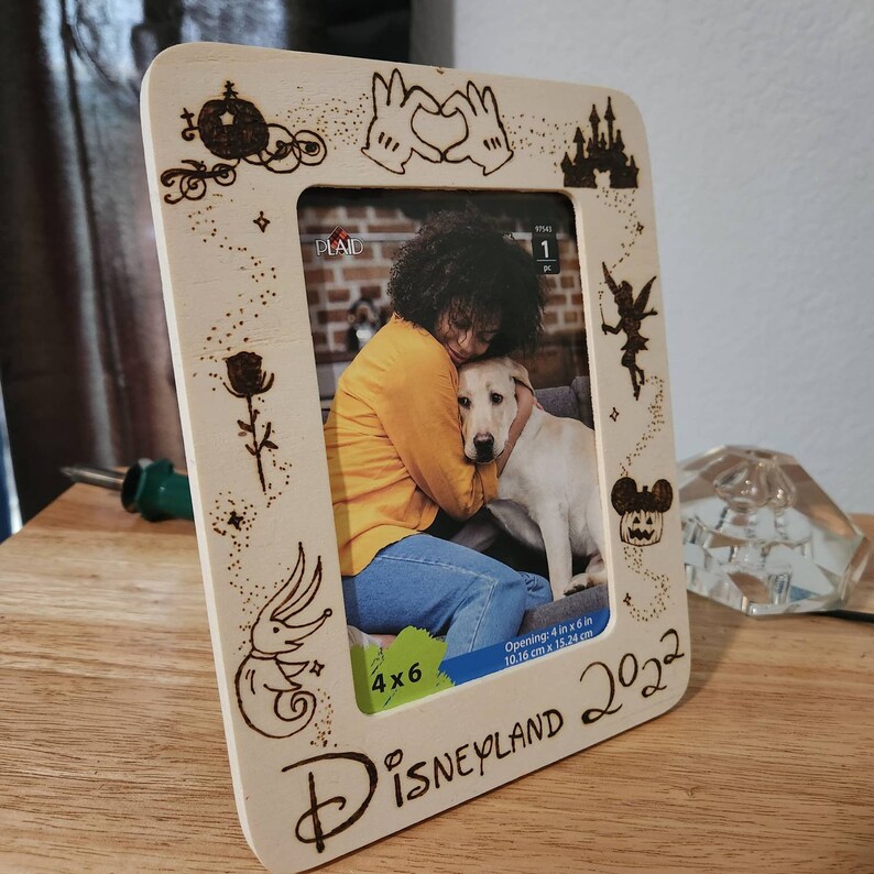 Disneyland Photo Frame - Etsy