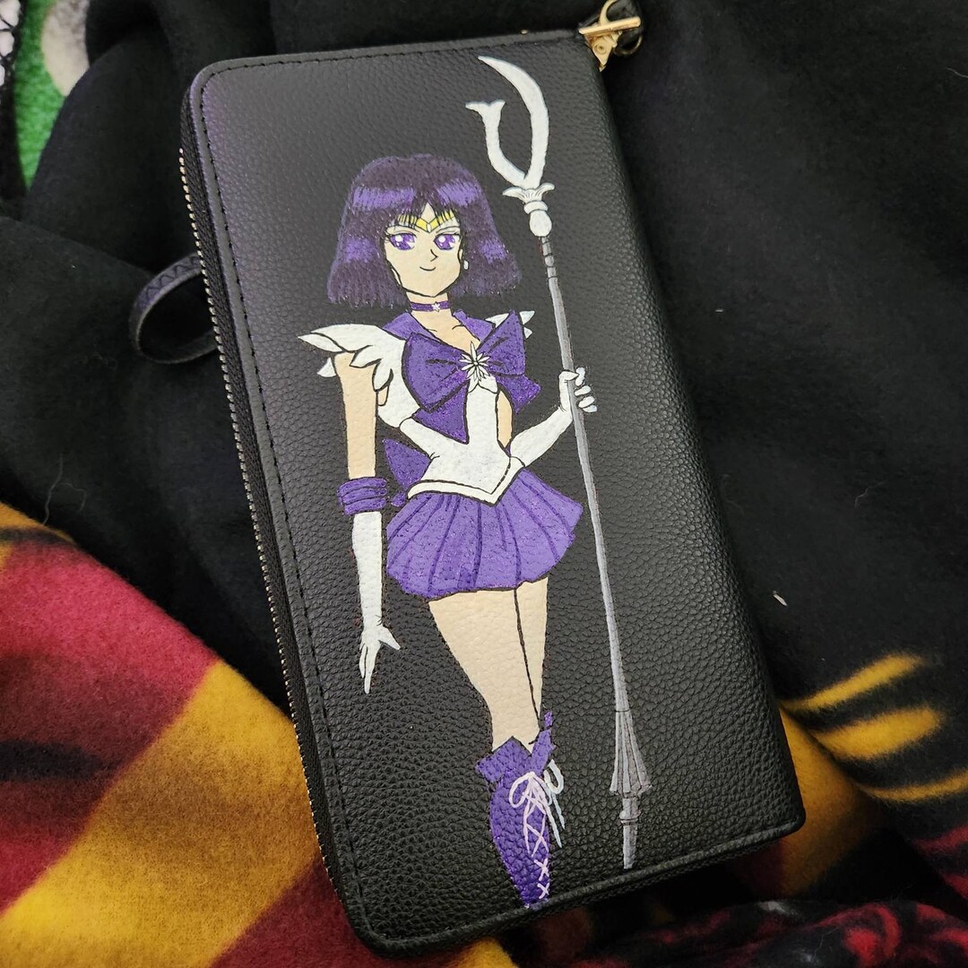 Sailor Saturn Wallet and Cellphone Holder - Etsy