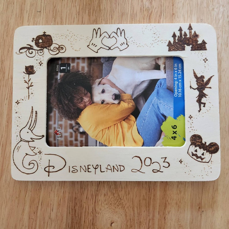 Disneyland Photo Frame - Etsy