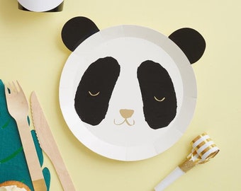 Panda Bear Plates | Etsy